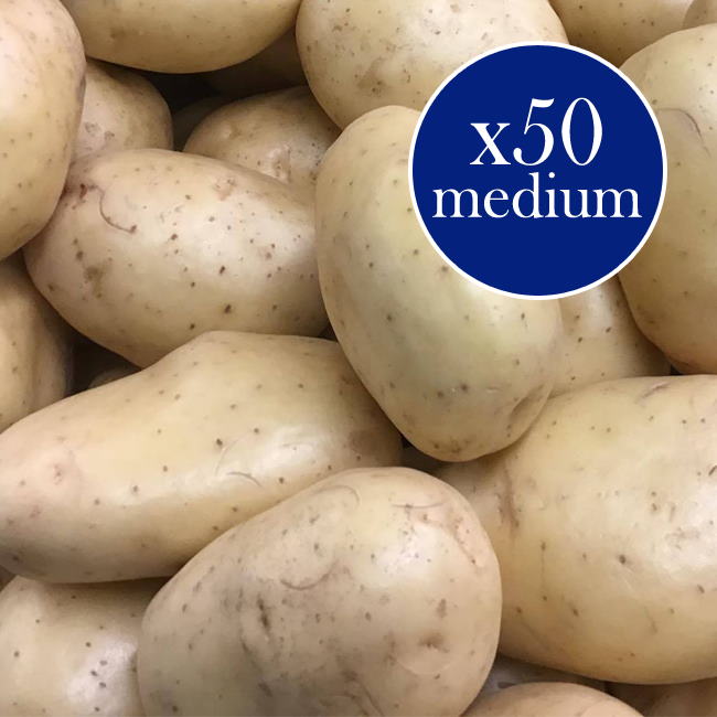 Jacket Potatoes (Baking) 50 x 50’s – The Atrium Cash & Carry
